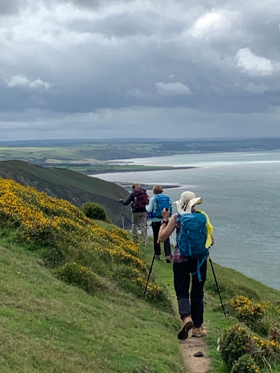 Hiking Day 3 – Wales Coastal Path Aberystwyth to Llanon – Still a Runner